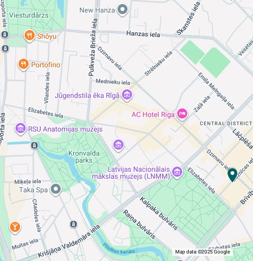 ESPA Riga - Google My Maps